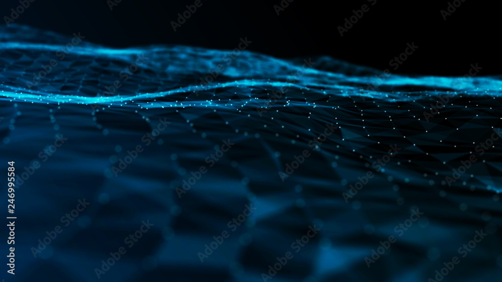 Visualization of electron particles in the world of atoms and molecules ...
