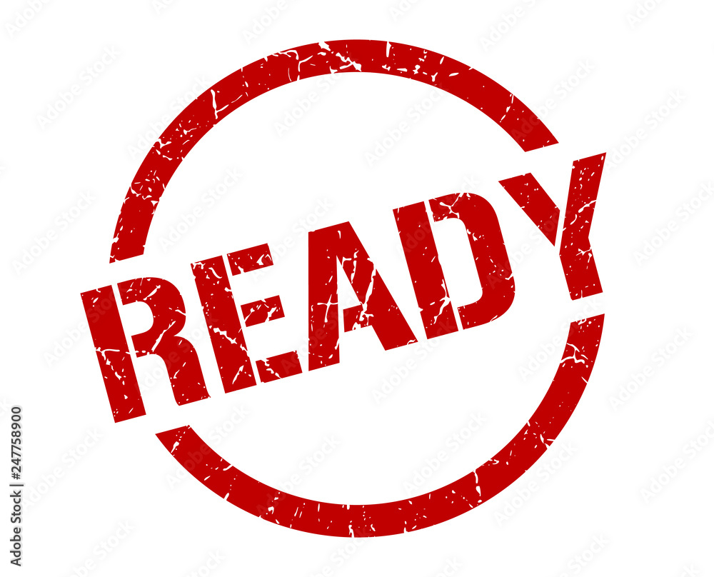 ready stamp Stock Vector | Adobe Stock