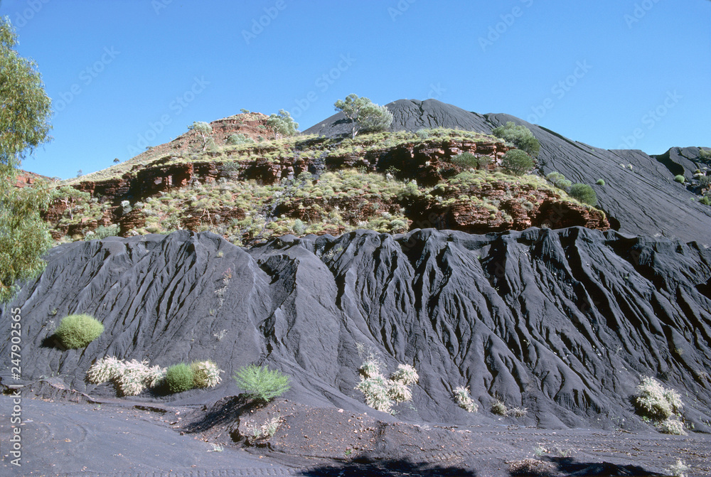 Fotografie Wittenoom, Western Australia is a declared contaminated ...