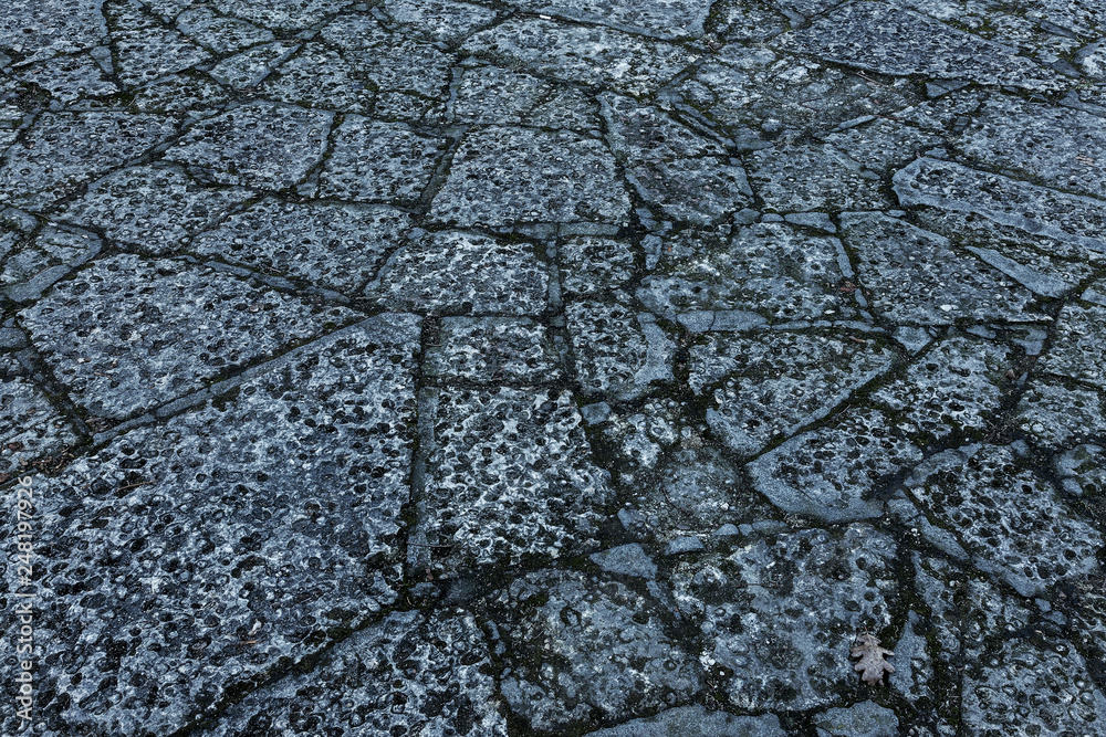 Abstract cracked background as basis for any creative design. Cement ...