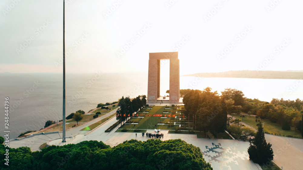 57th Infantry Regiment - Turkish memorial and cementery. The 57th ...