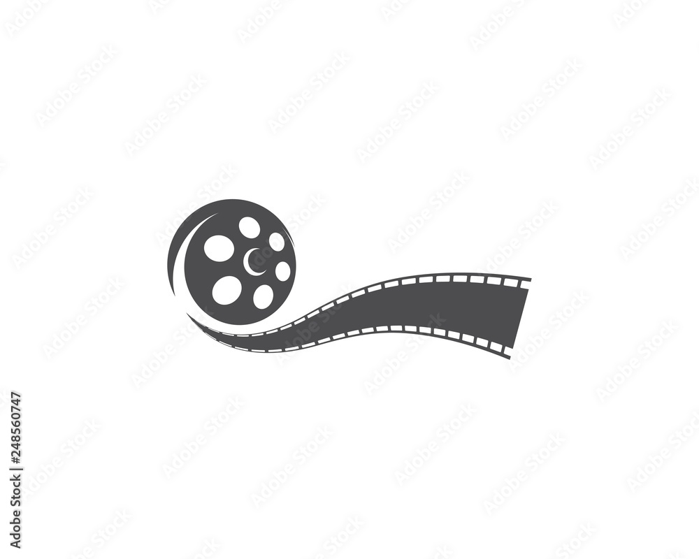 Movie logo vector Stock Vector | Adobe Stock