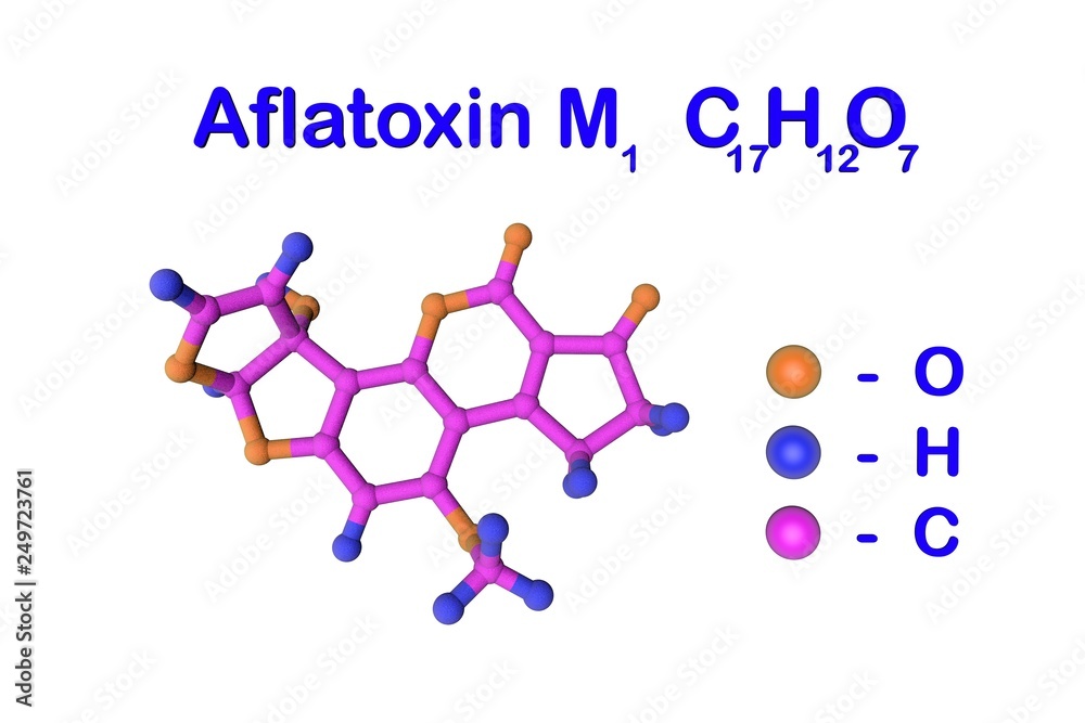 Aflatoxin M1, carcinogenic toxin present in milk and dairy products ...