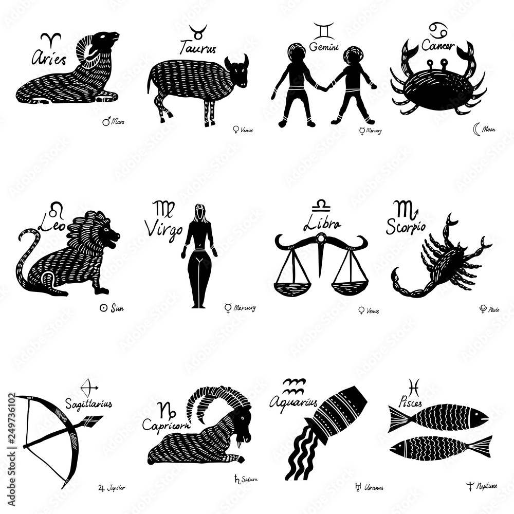 Zodiac constellations names 60 photos - Youhoroscope.com