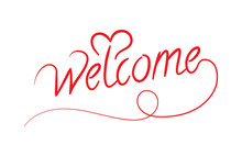 Wordcloud Welcome Heart 1 Free Stock Photo - Public Domain Pictures