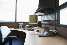 Three Monitors Work Station Free Stock Photo - Public Domain Pictures