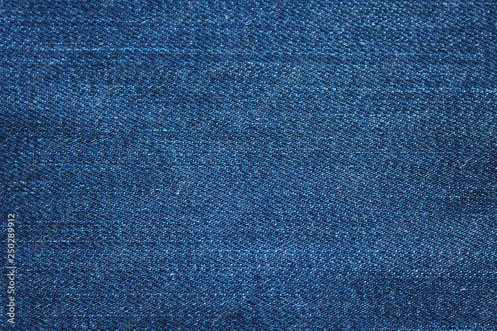 Navy blue dark jeans denim fabric texture background. Classic blue jean ...