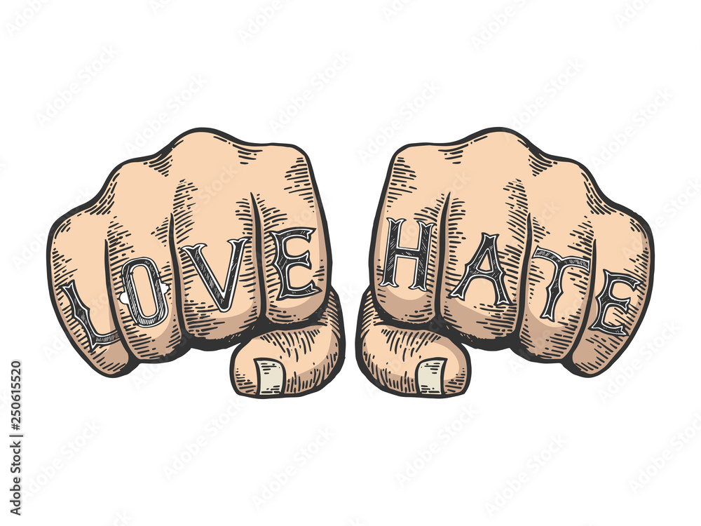 Epic fail words tattoo font color sketch engraving vector illustration ...