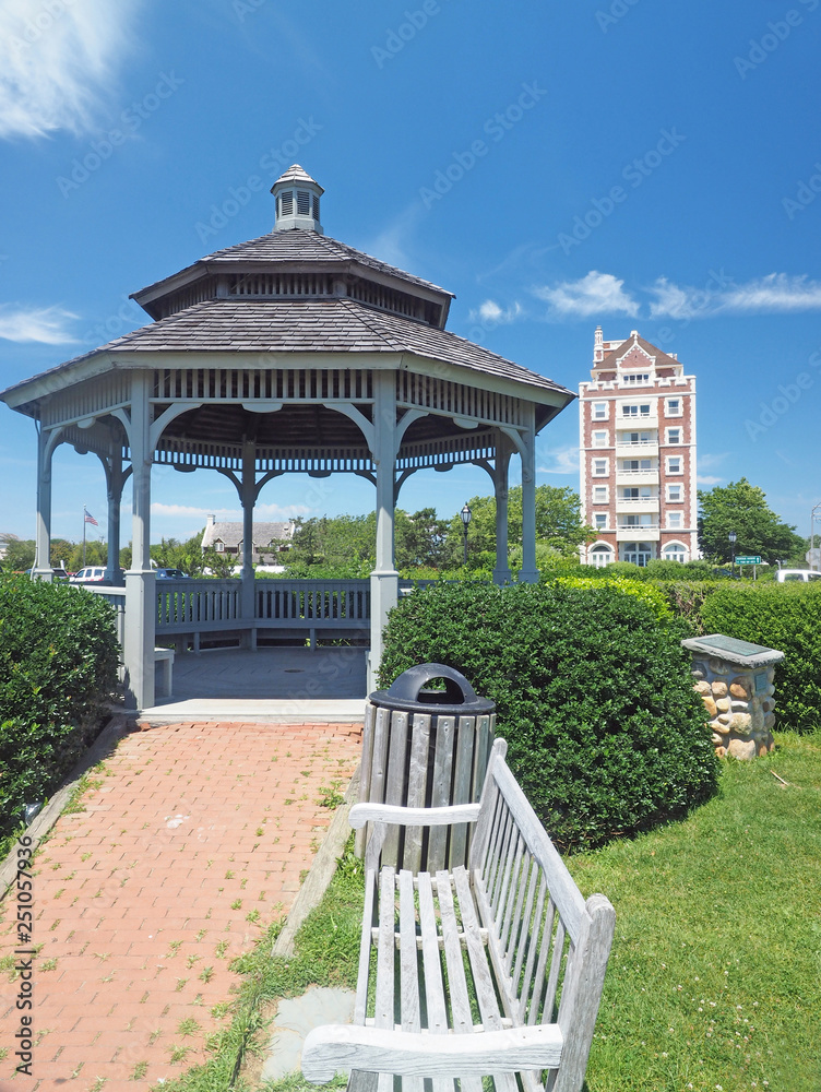 Tower at Montauk six story building Montauk New York Hamptons Stock ...