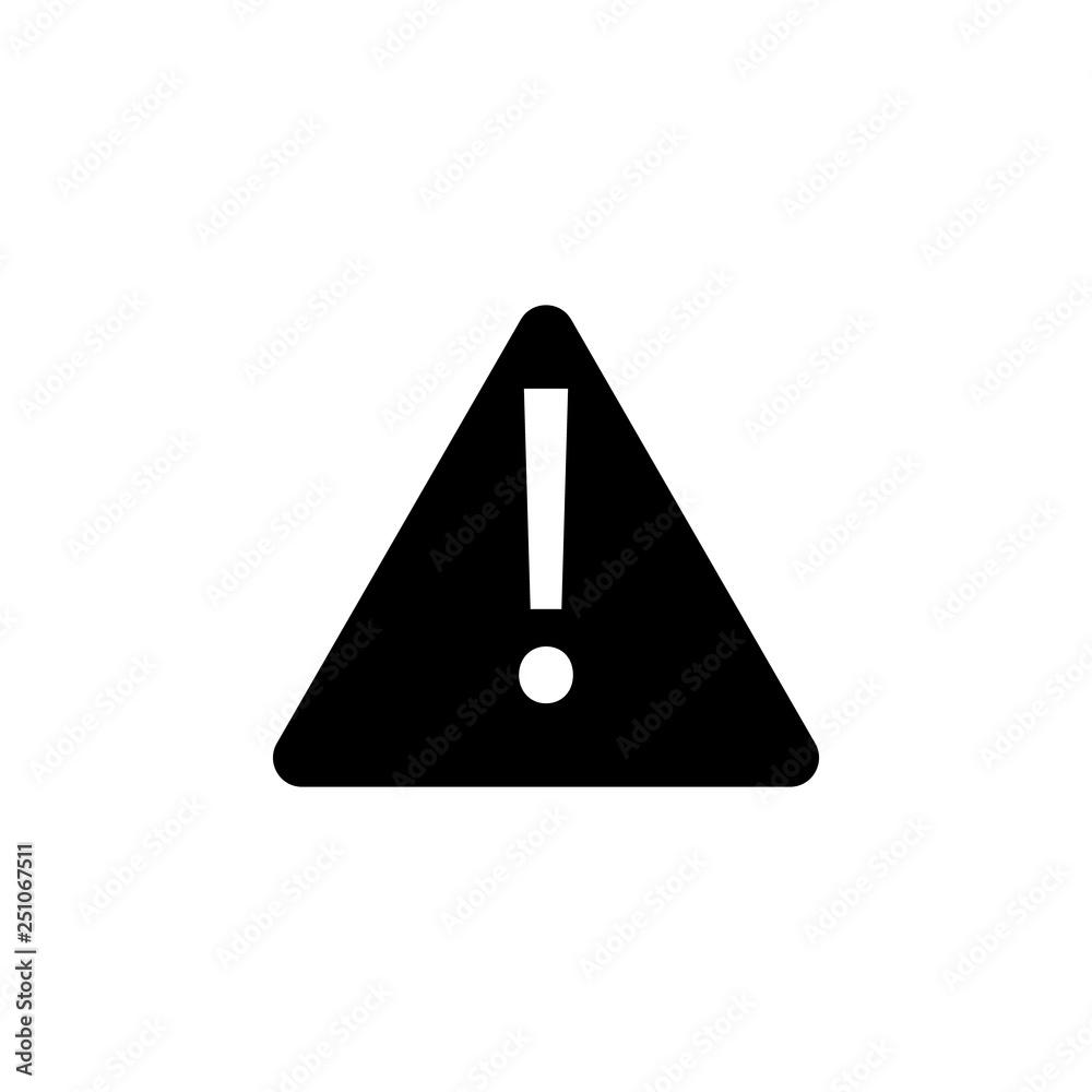 Alert, attention, error, warning icon. Signs and symbols can be used ...