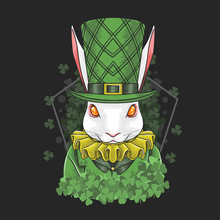 St. Patrick's Day Rabbit Art Free Stock Photo - Public Domain Pictures