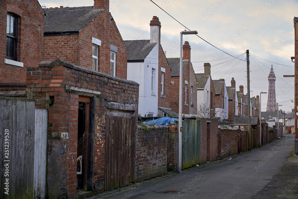 Typical English houses Stock Photo | Adobe Stock