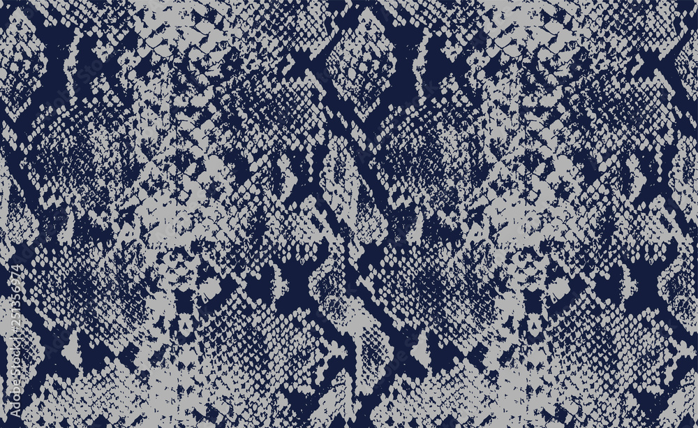 Seamless Snake Skin Pattern Stock Vector | Adobe Stock