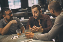 Three Men Talking Free Stock Photo - Public Domain Pictures