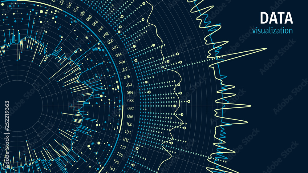 Data visualization concept. Infographics design. Analytics concept ...