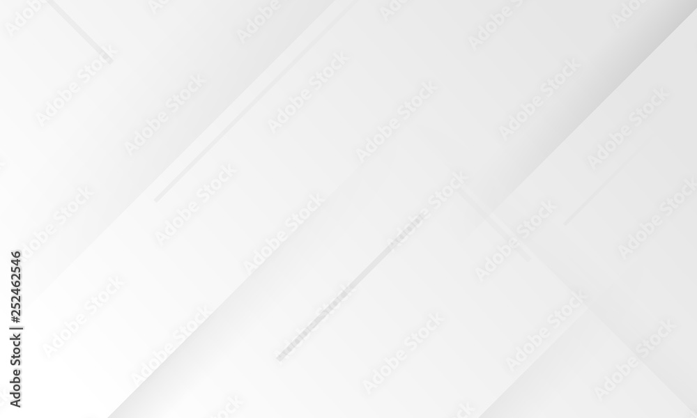 Minimal geometric white light background abstract design. vector EPS10 ...