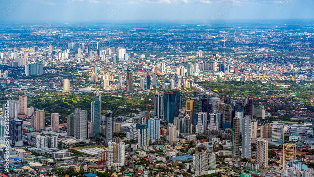 Skyscrapers at Makati, Manila, Philippines Stock Photo | Adobe Stock