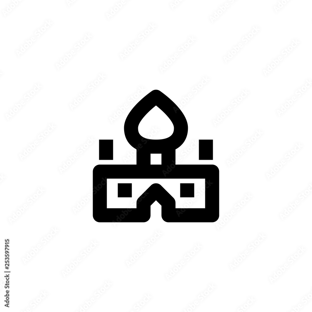 Masjid icon. Islamic hajj sign Stock Vector | Adobe Stock