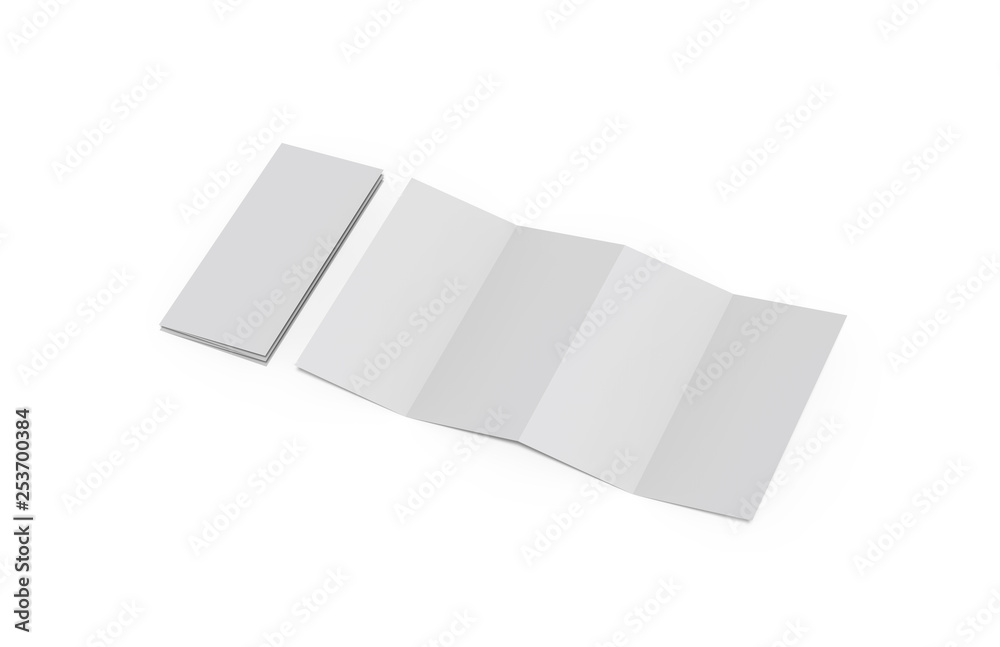 Accordion fold brochure, four fold brochure, eight pages four panel ...