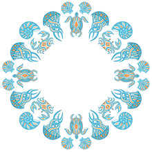 Crab Sea Wreath Free Stock Photo - Public Domain Pictures