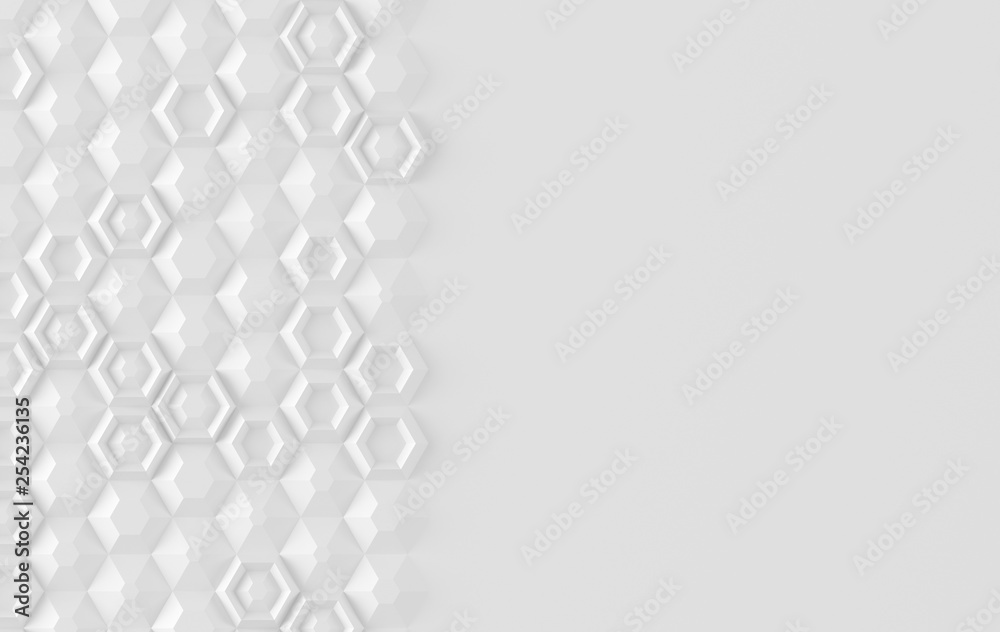 Abstract parametric digital texture based on hexagonal grid with ...