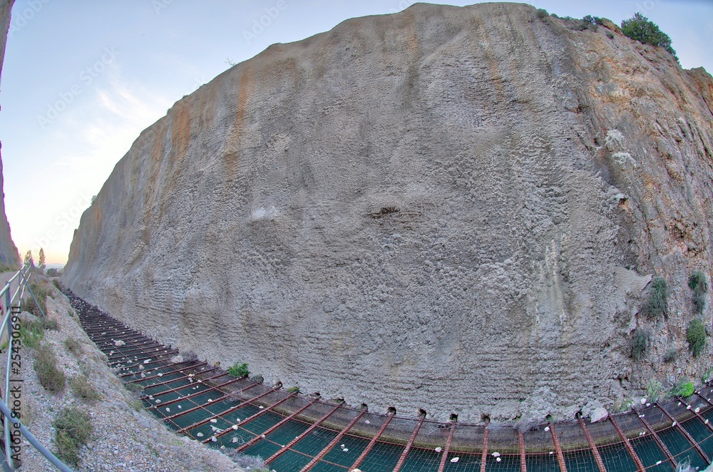 Reinforcement of slope method, to ensure the stability and safety of ...