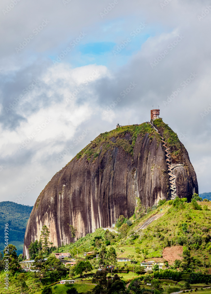El Penon de Guatape, Rock of Guatape, Antioquia Department, Colombia ...