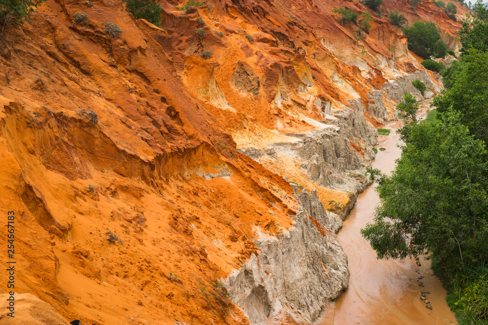 Fairy Stream or Suoi Tien is a small stream hiding behind Mui Ne sand ...