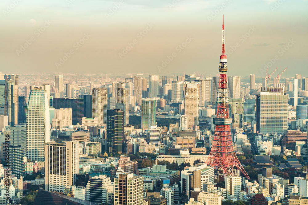 Tokyo Tower, Japan - communication and observation tower. It was the ...
