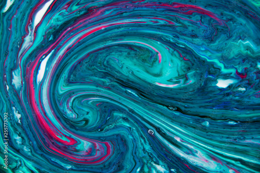 Beautiful abstract painting techniques drawing Ebru .Turkish style of ...