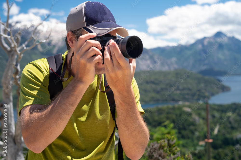 man taking a picture with a digital camera photographer photoshoot ...