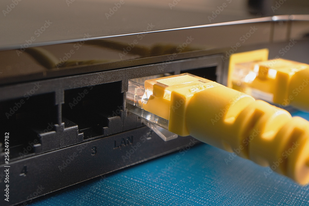 dark router to create a home Internet center which includes a patch of ...