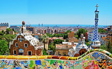 Park Guell Mosaics Free Stock Photo - Public Domain Pictures