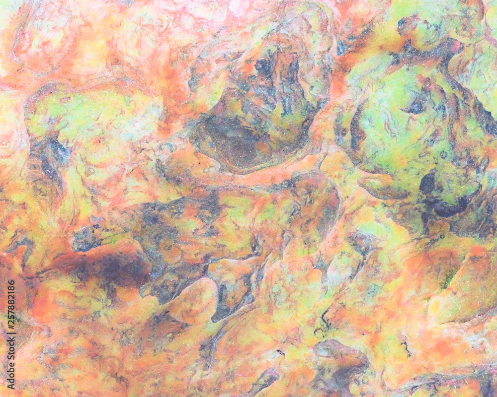 Sedimentary rocks - colourful rock layers formed through cementation ...