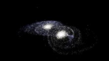 Colliding Spiral Galaxies Free Stock Photo - Public Domain Pictures