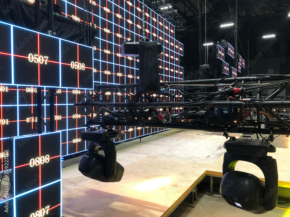 Installation of professional sound, light, video and stage equipment ...