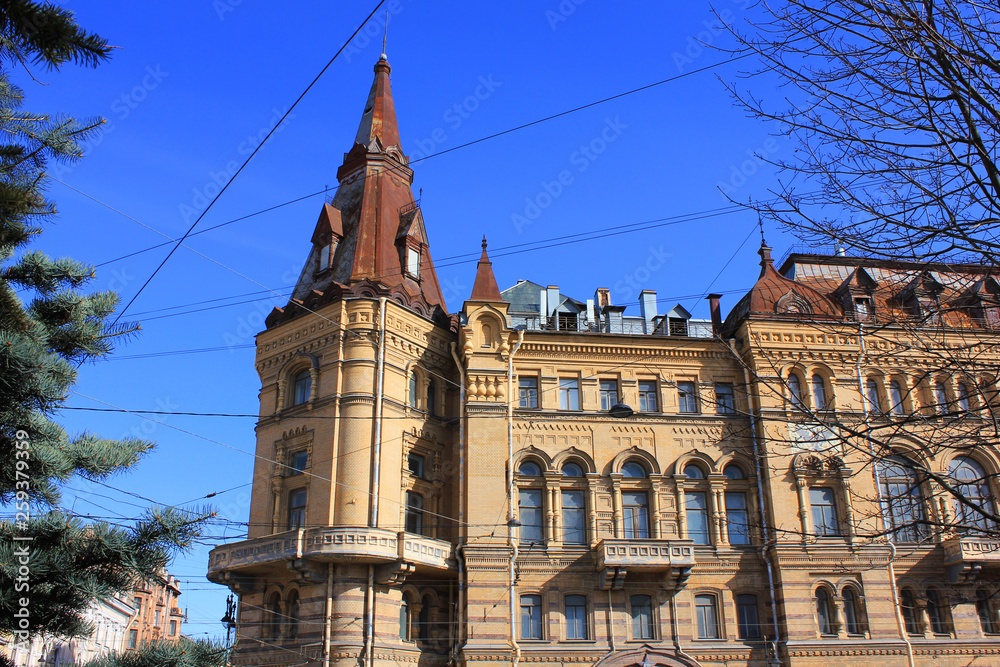 Russian Revival style architecture building (Neo-Russian, Russian ...