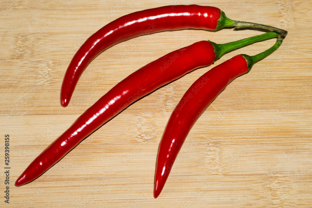 Rote Pepperonis Chilli Pepperoni Stock Photo | Adobe Stock