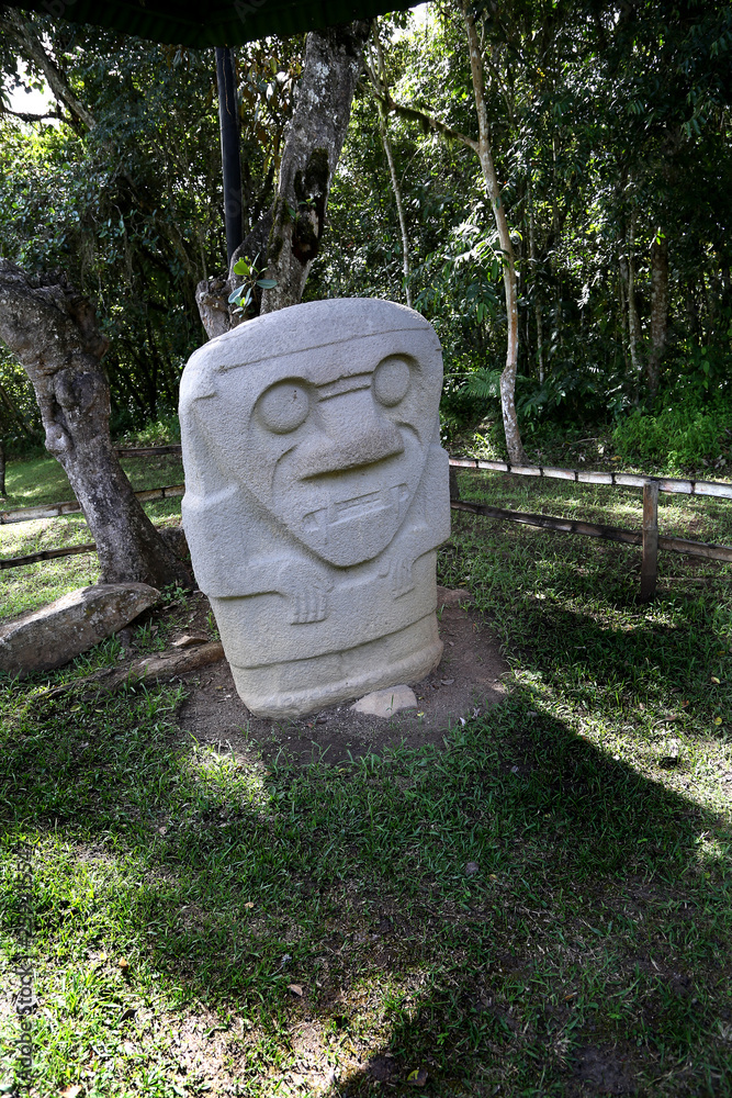 parque arqueologico san agustin,colombia Stock Photo | Adobe Stock