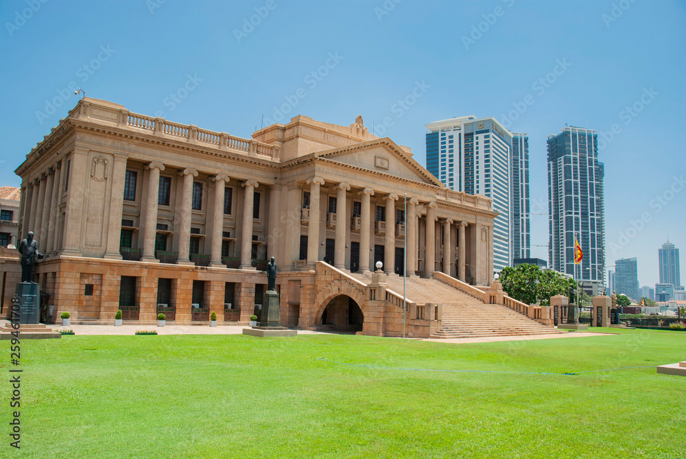 old parliament building in colombo in sri lanka Stock Photo | Adobe Stock