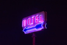 Purple Neon Open Sign Free Stock Photo - Public Domain Pictures
