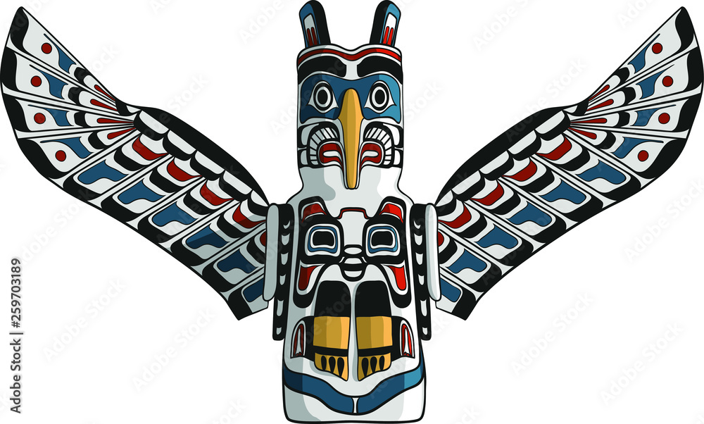 Native American Thunderbird Vector
