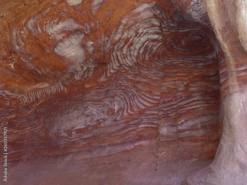 Foto de Stock Petra; Raqmu - historic ruins of the ancient, rock city ...