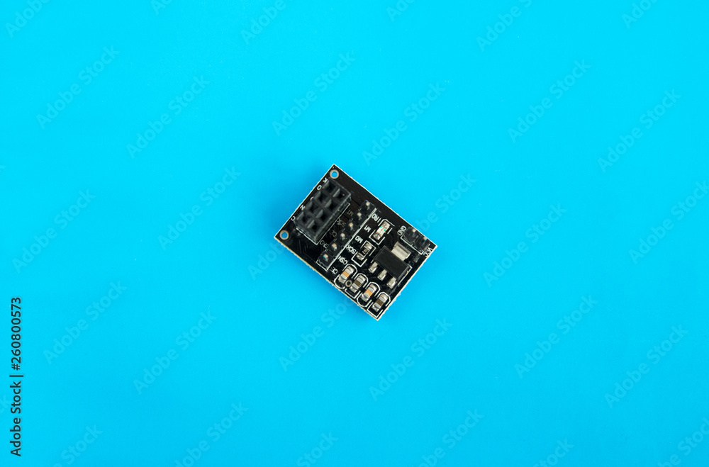 Foto de Stock Socket adapter plate board for 8Pin NRF24L01, wireless ...