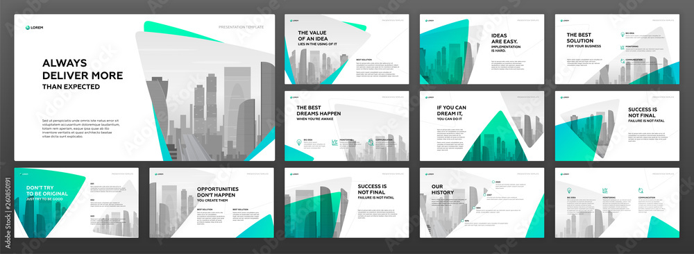 Covers Presentations Layouts