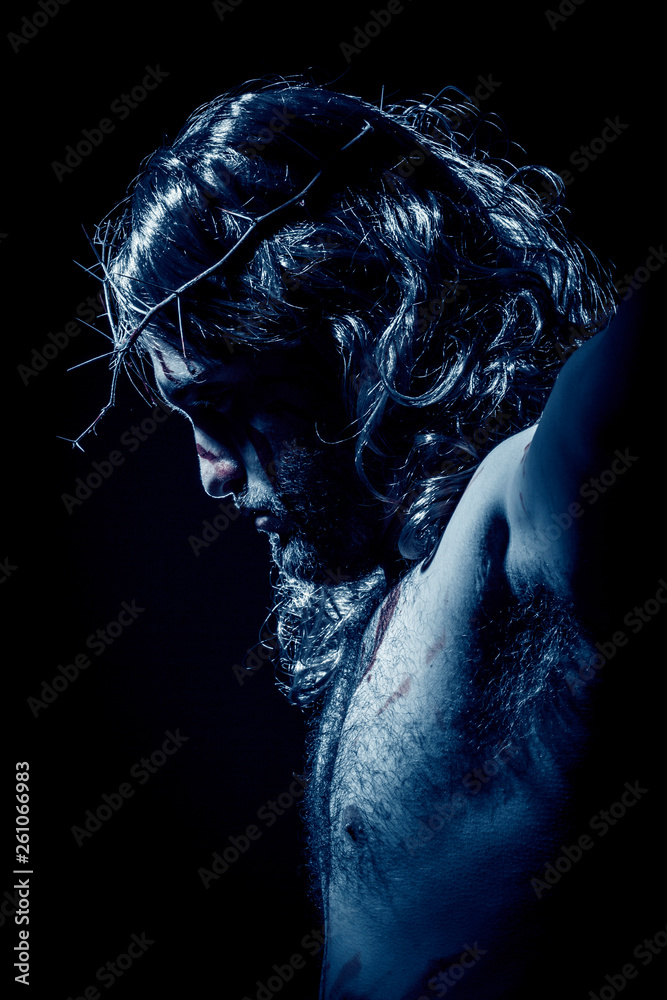 Jesus Christ crucified Stock Photo | Adobe Stock