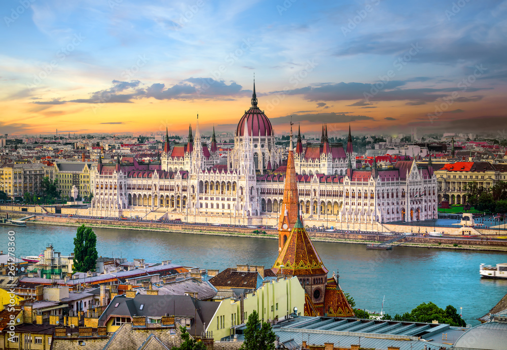 Landmarks in Budapest Stock Photo | Adobe Stock