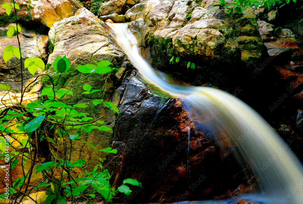samui waterfall : tan rua waterfall at koh samui,surat thani province ...
