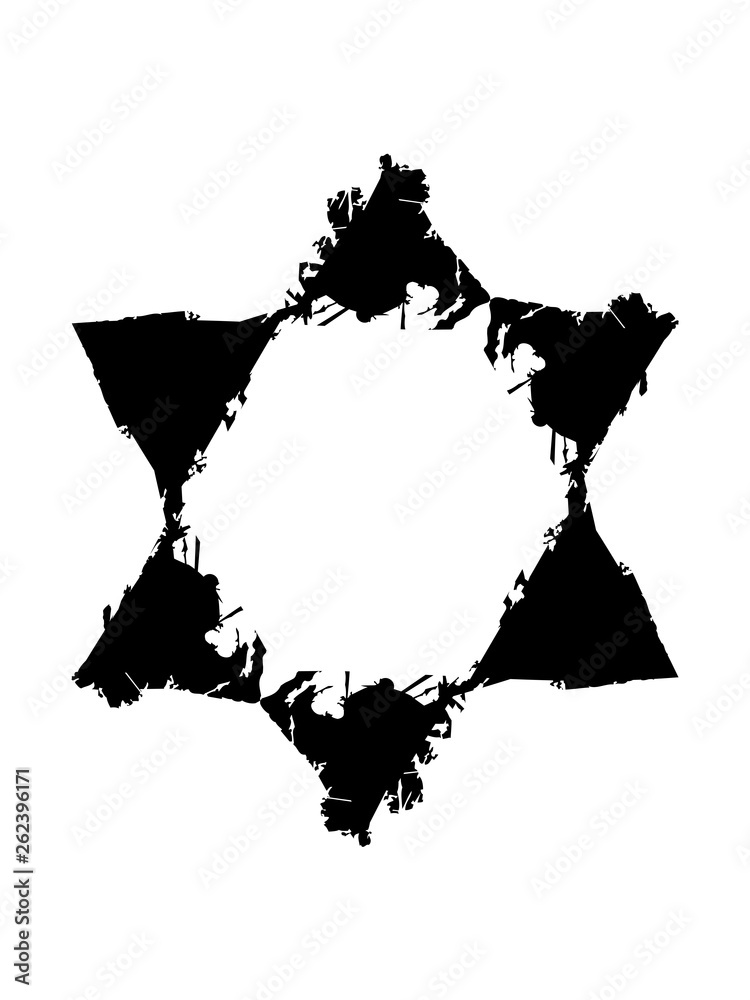 stern kratzer umrandung dreiecke form symbol streifen linie balken ...