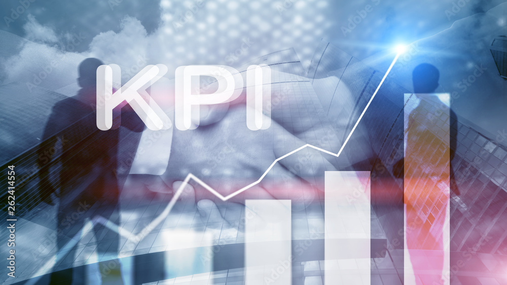KPI - Key Performance Indicator. Business and technology concept ...
